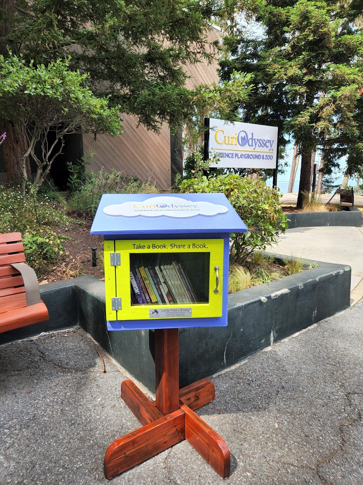 Little Free Library at CuriOdyssey - CuriOdyssey